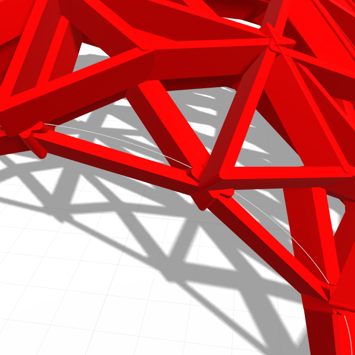 Diagrid structure - ShapeDiver